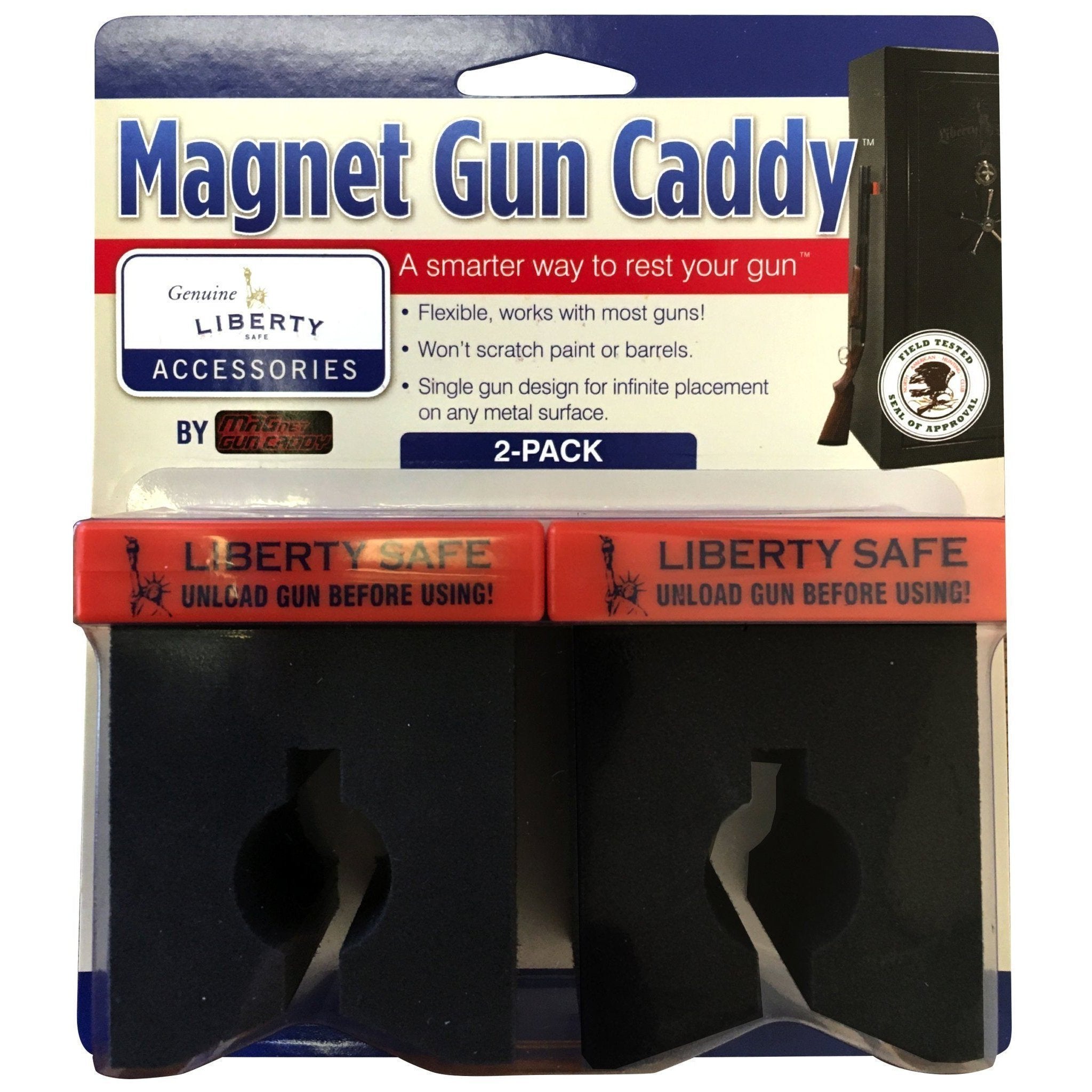 Accessory - Storage - Magnet Gun Caddy - 2 Pack - LibertyGunSafe.com